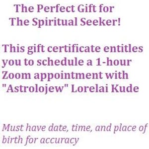 Jewish Astrology Personal Birth Chart Analysis via Zoom - Etsy