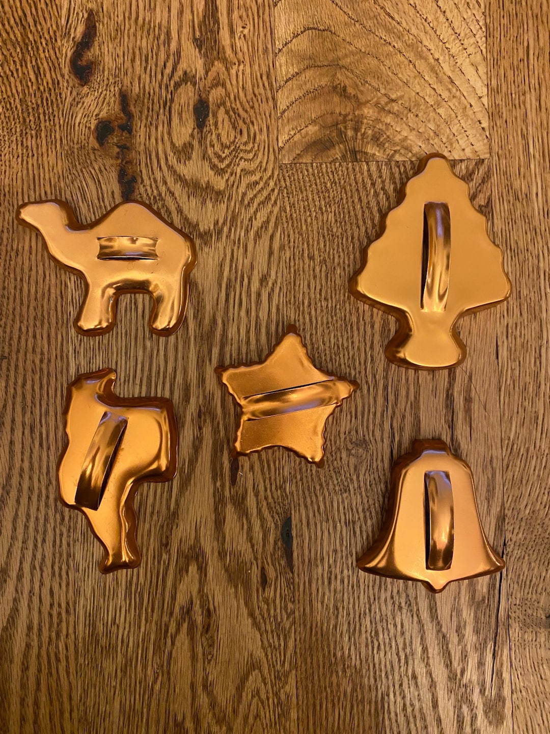 Vintage Copper Cookie Cutters - Etsy