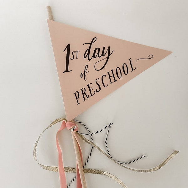First Day of School Printable - Etsy