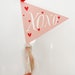 Valentine's Pennant Flag, Printable Valentine's Flag, Love Basket Flag ...