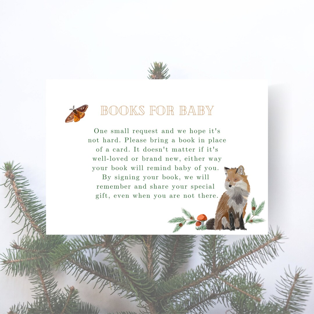 Printable Books for Baby Card, Baby Shower Games, DIY Books for Baby ...