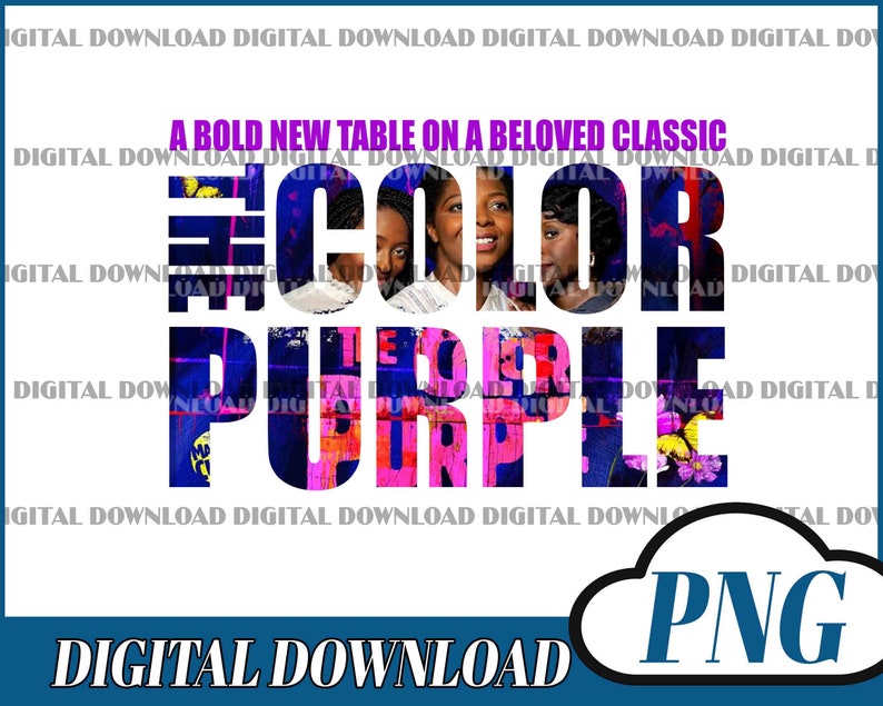 The Color Purple 2023 PNG, Color Purple Celie Nettie Shug Sophia Squeqk ...