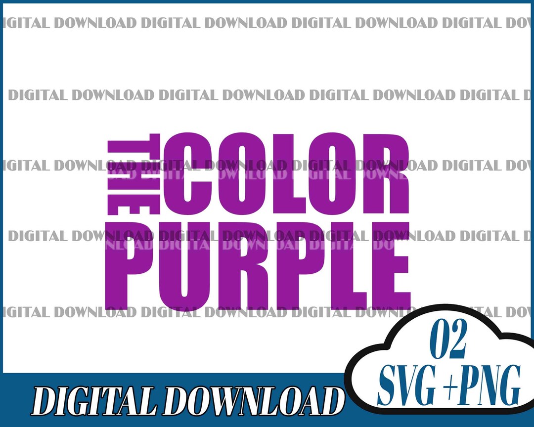 The Color Purple 2023 SVG, Color Purple Celie Nettie Shug Sophia Squeqk ...