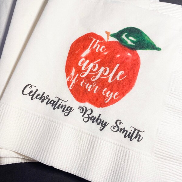 Apple Baby Shower - Etsy