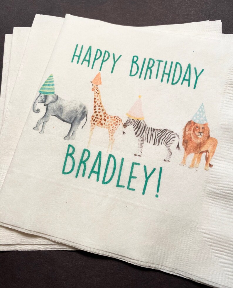 Party Animals Animal Parade Safari Jungle Birthday Party | Etsy