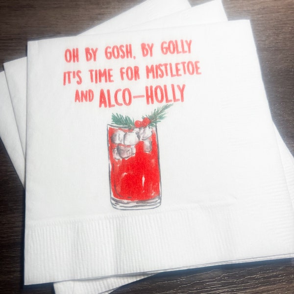 Funny Cocktail Napkins - Etsy