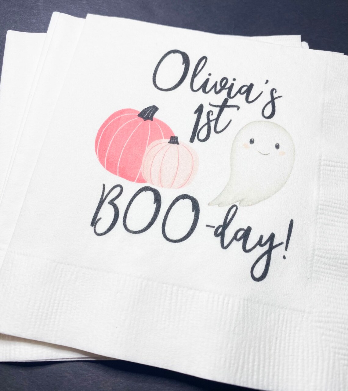 Halloween Birthday Boo Day Hey Boo Spooky One First Birthday - Etsy