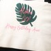 Palm Leaf Birthday Aloha 50 Tropical Palm Party 50th Birthday - Etsy
