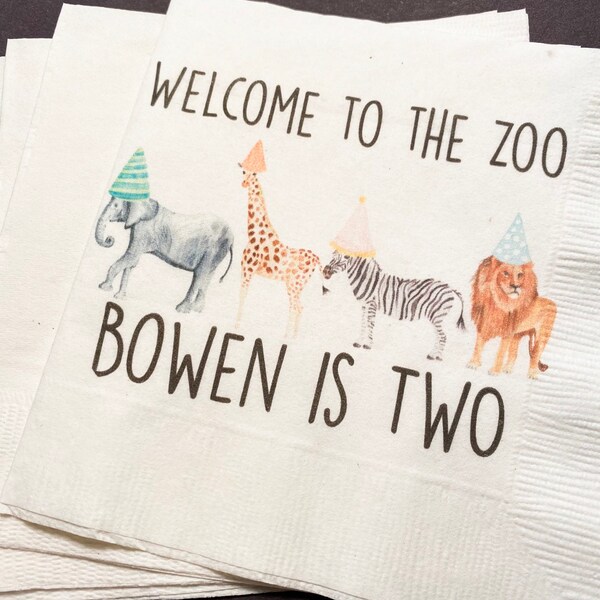 Two at the Zoo - Etsy
