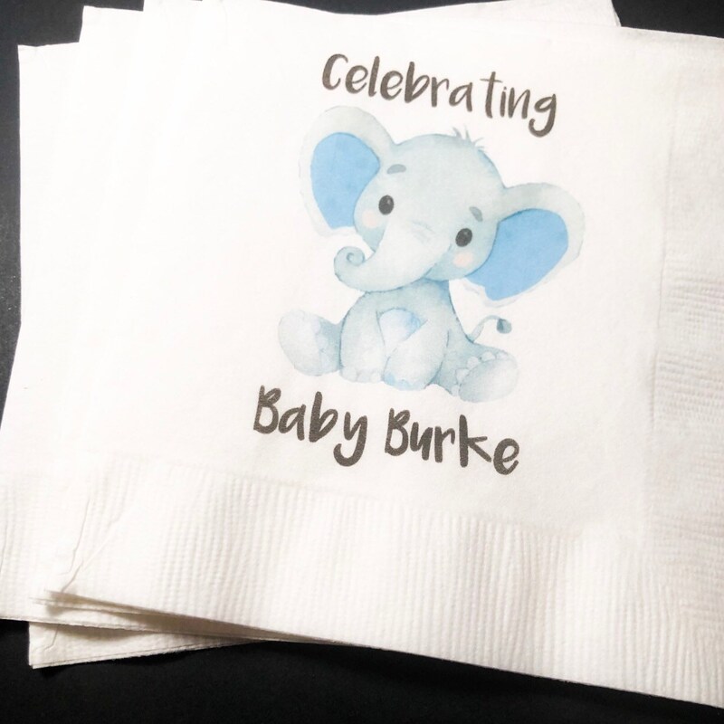 Elephant Napkins - Etsy