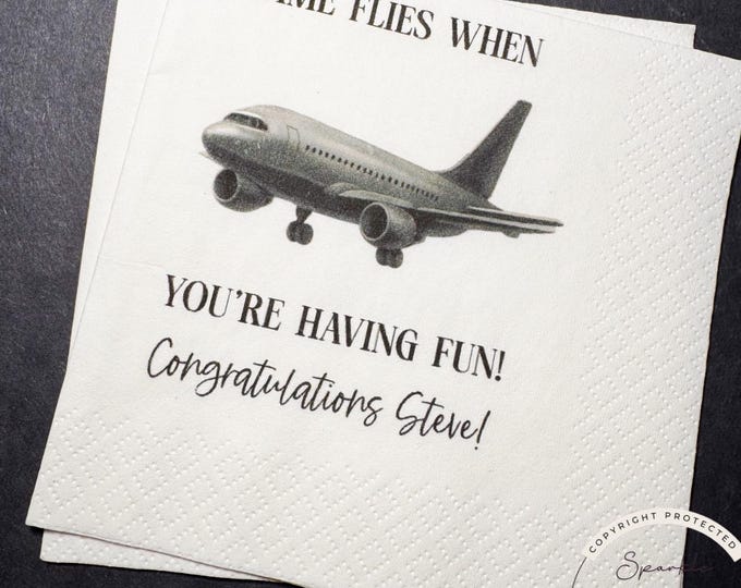 Pilot Retirement Party Invitation Template, Aviation Themed, Jet ...