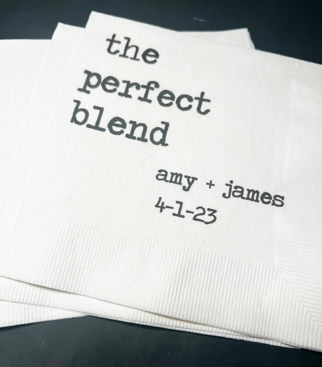 Perfect Blend Coffee Bar Wedding Coffee Bridal Shower Perfect Blend ...