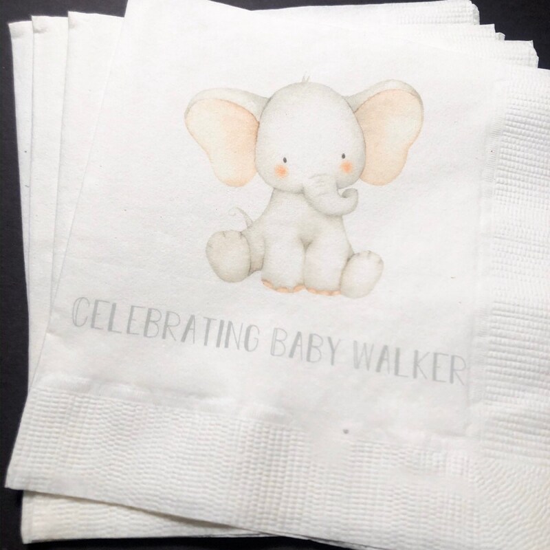 Elephant Napkins - Etsy