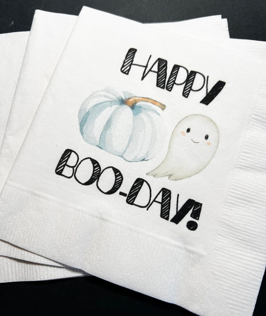 Halloween Birthday Boo Day Hey Boo Spooky One First Birthday Boy Ghost ...