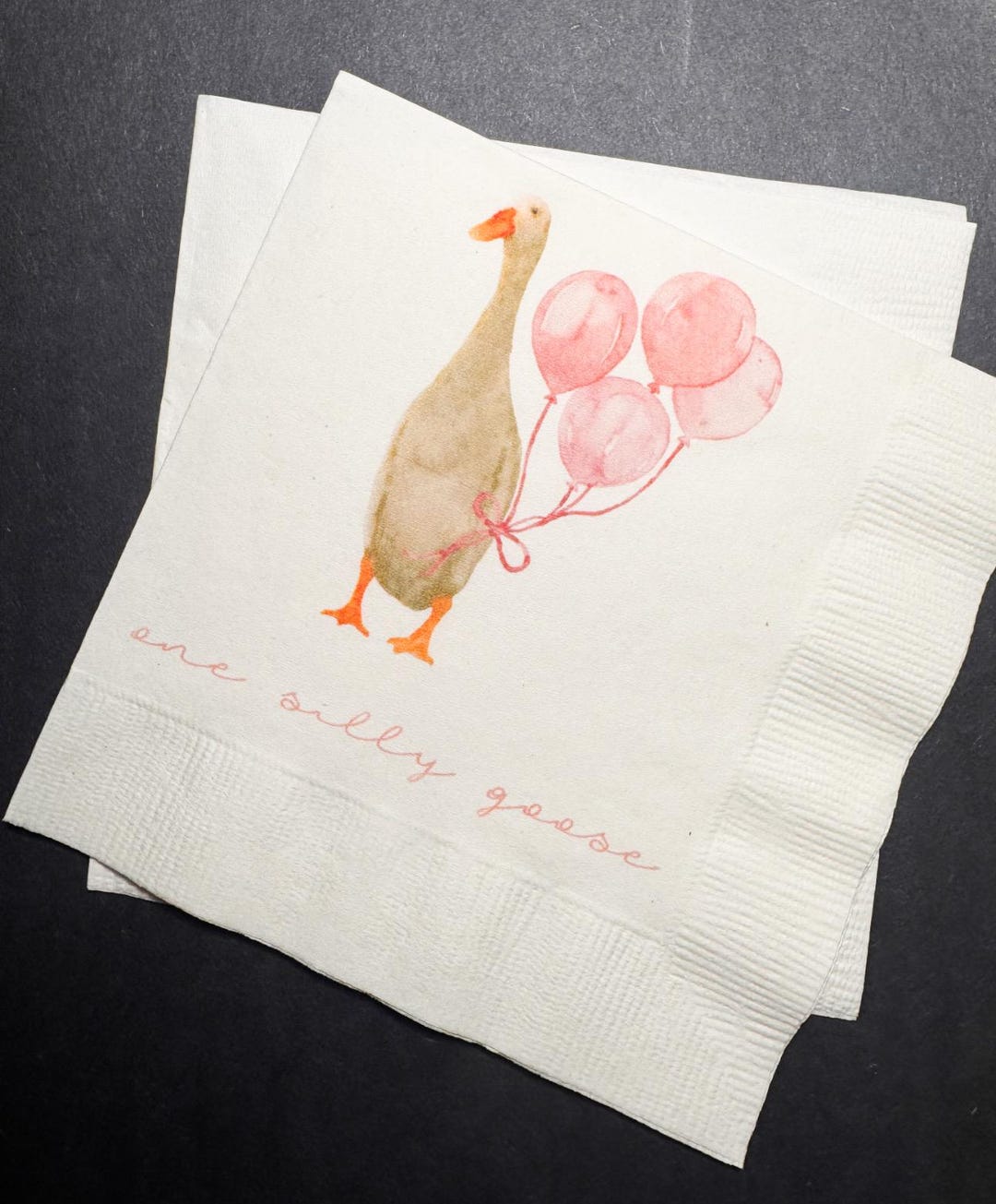 One Silly Goose 1st Birthday First Birthday Goose Preppy Goose Birthday ...