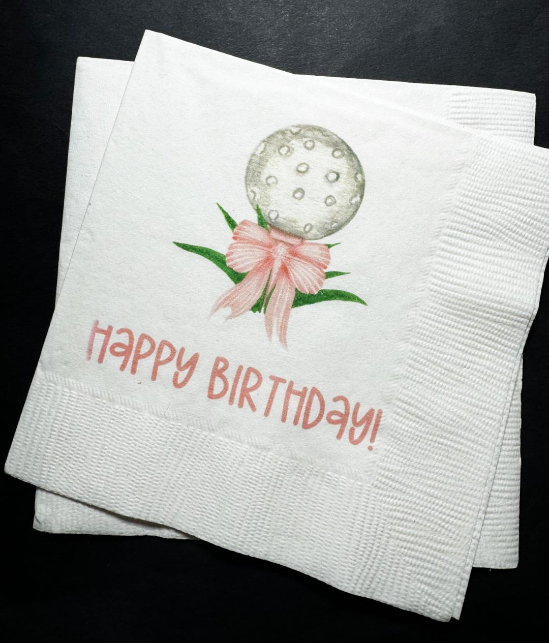 Golf Pink Birthday Party Hole in One Golf Let’s Partee Golf Theme Girls ...