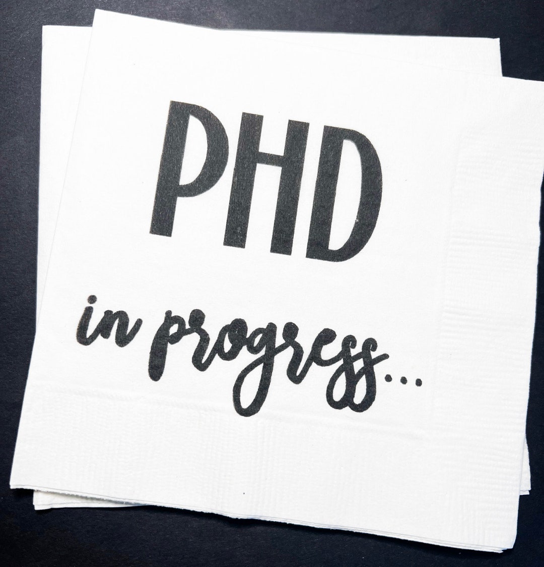 PHD Graduation Party CPA in Progress Graduate Cocktail, Luncheon or ...