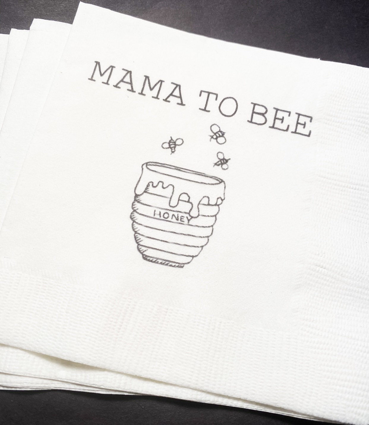 Mama to Bee Baby Shower Bee Honey Bee Cocktail or Luncheon - Etsy