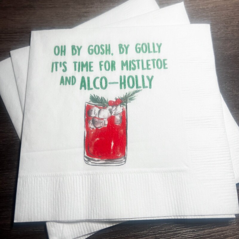 Funny Cocktail Napkins - Etsy