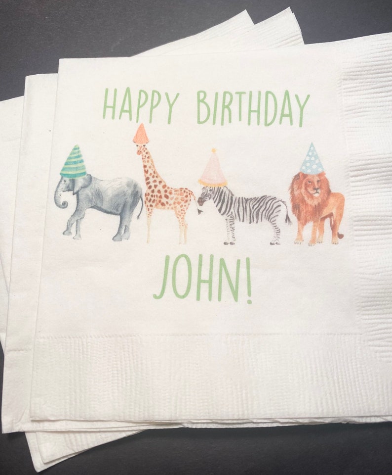 Party Animals Animal Parade Safari Jungle Birthday Party | Etsy