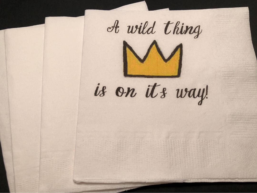 Wild Things Wild Things Theme A Wild Thing is on Its Way Baby Shower ...
