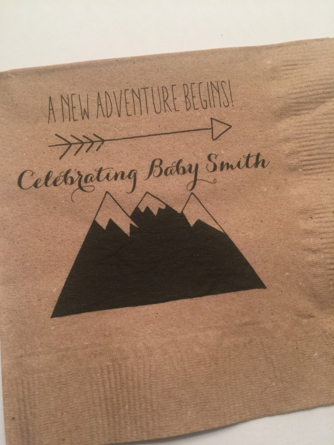 New Adventure Begins Greatest Adventure Mountain Baby Shower | Etsy