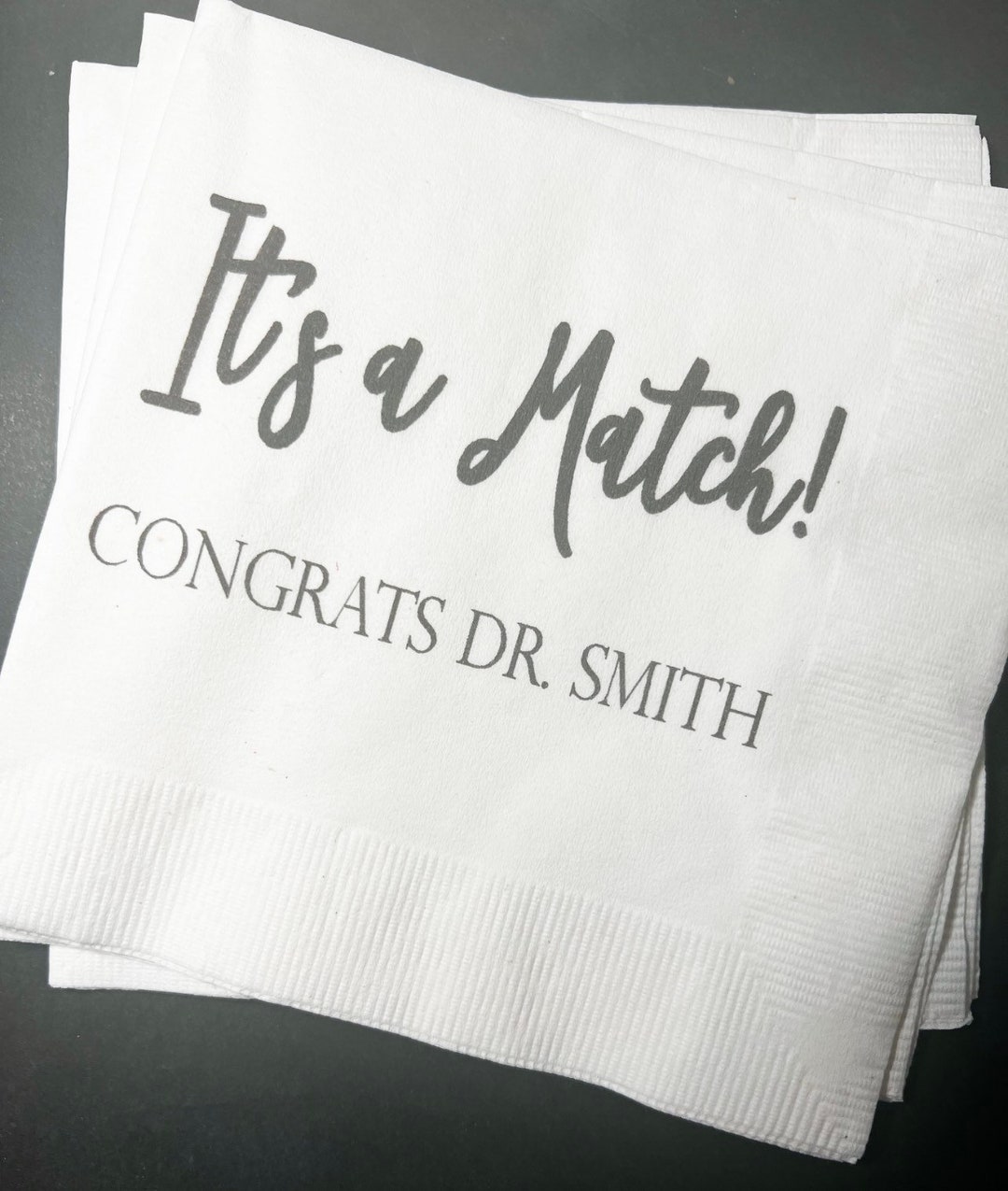 Match Day Medical School Doctor Med Graduation Personalized Cocktail or ...