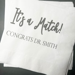 Match Day Medical School Doctor Med Graduation Personalized Cocktail or ...