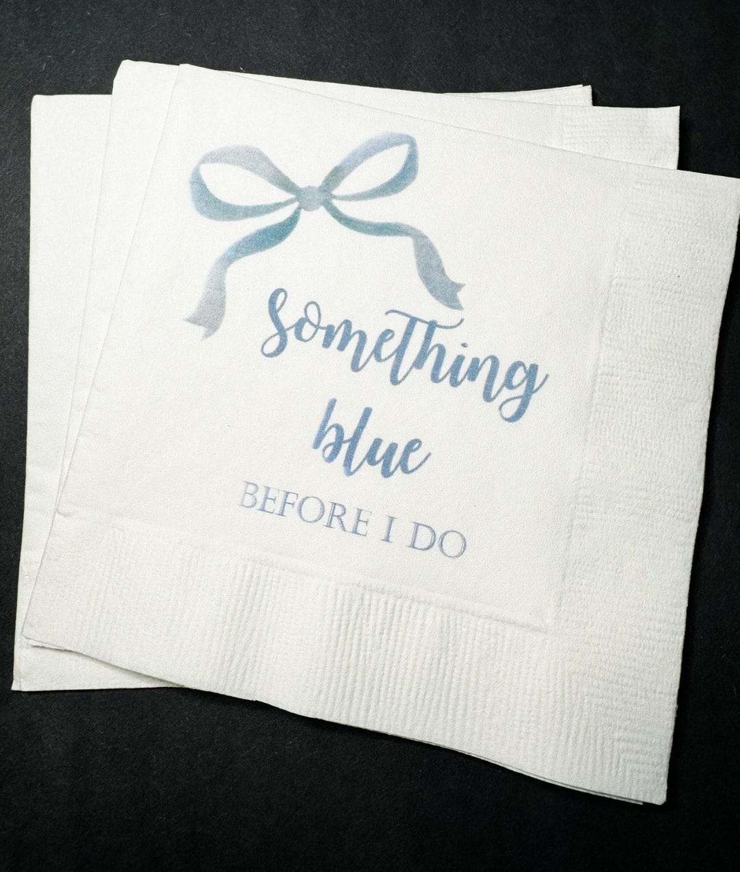Something Blue Before I Do Blue Bow Bridal Shower Blue Bow Bridal ...