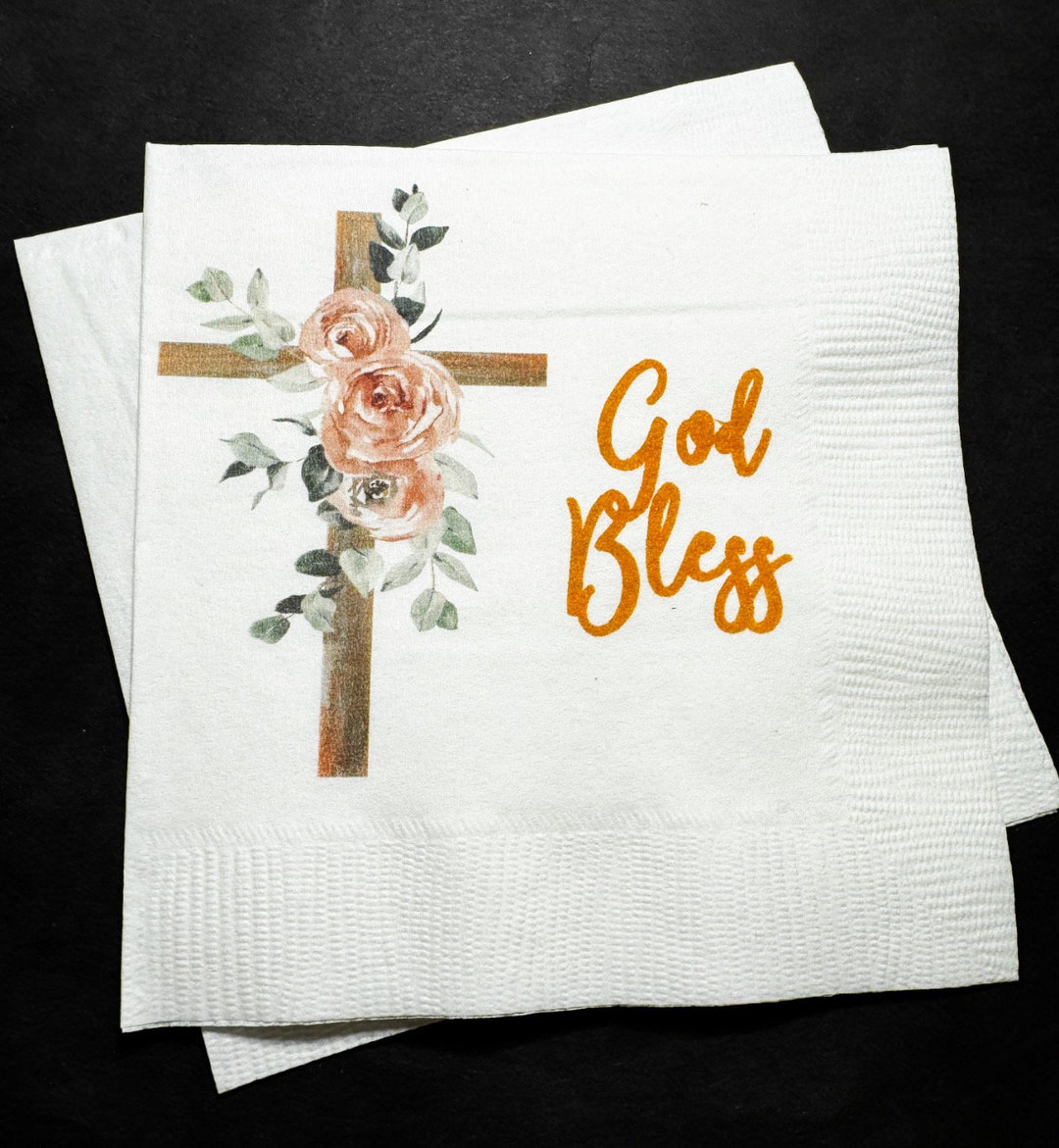 Baptism God Bless Christening Religious Celebration Baby Dedication Oh ...