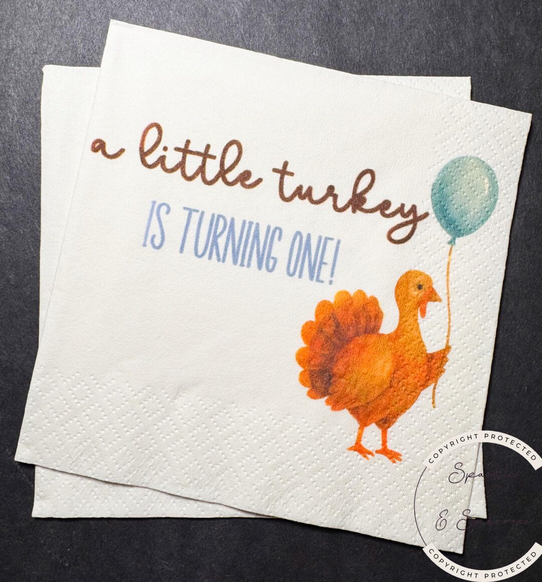 Our Little Turkey is Turning One Thanksgiving Birthday Fall First ...