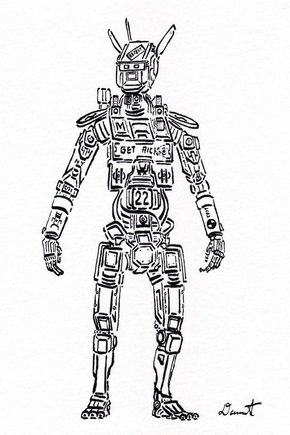 Original Kunstwerk 4 x 6 CHAPPiE - Etsy.de