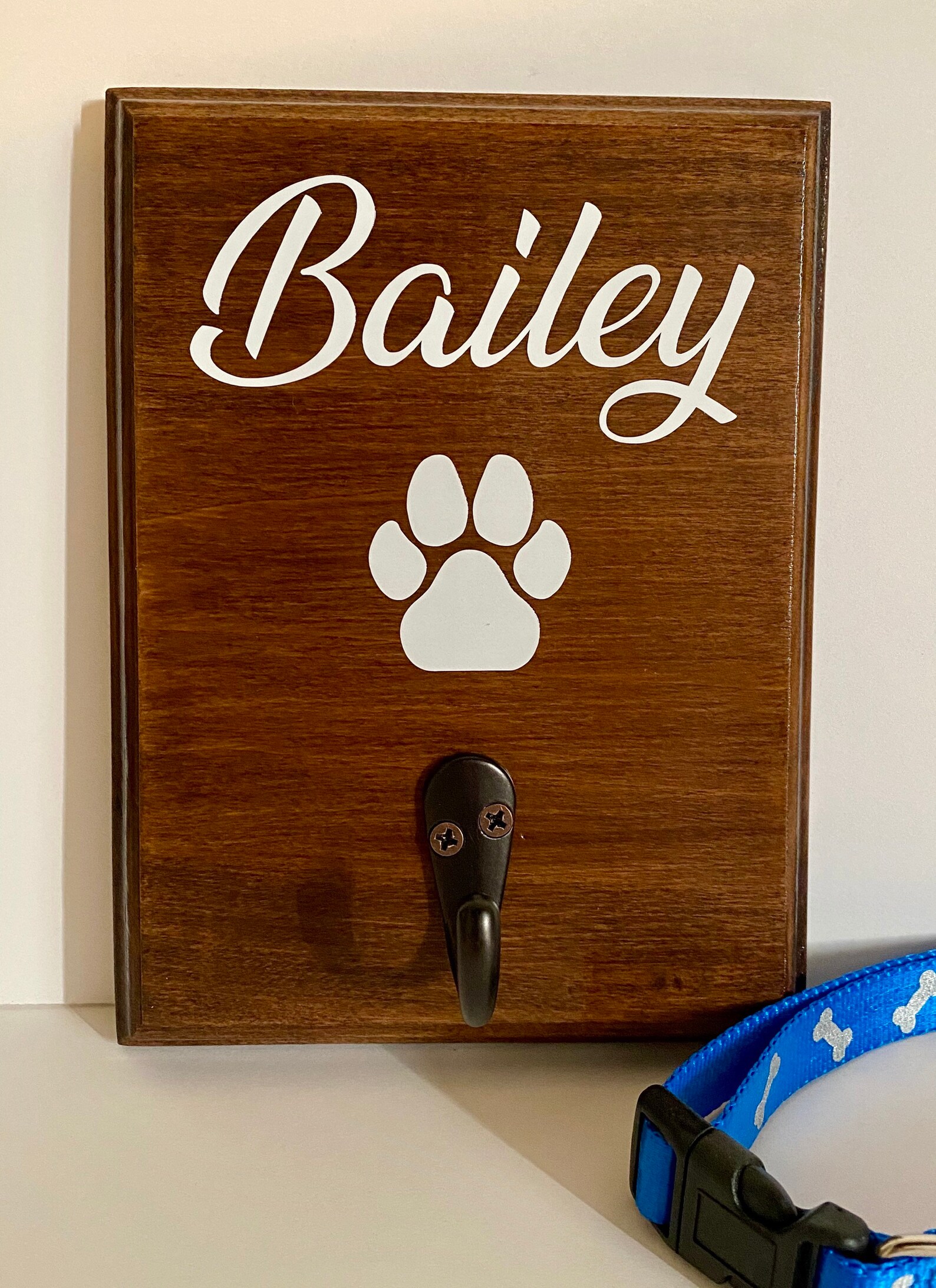 Custom Dog Leash Holder Dog Leash Holder for Wall Dog Leash - Etsy