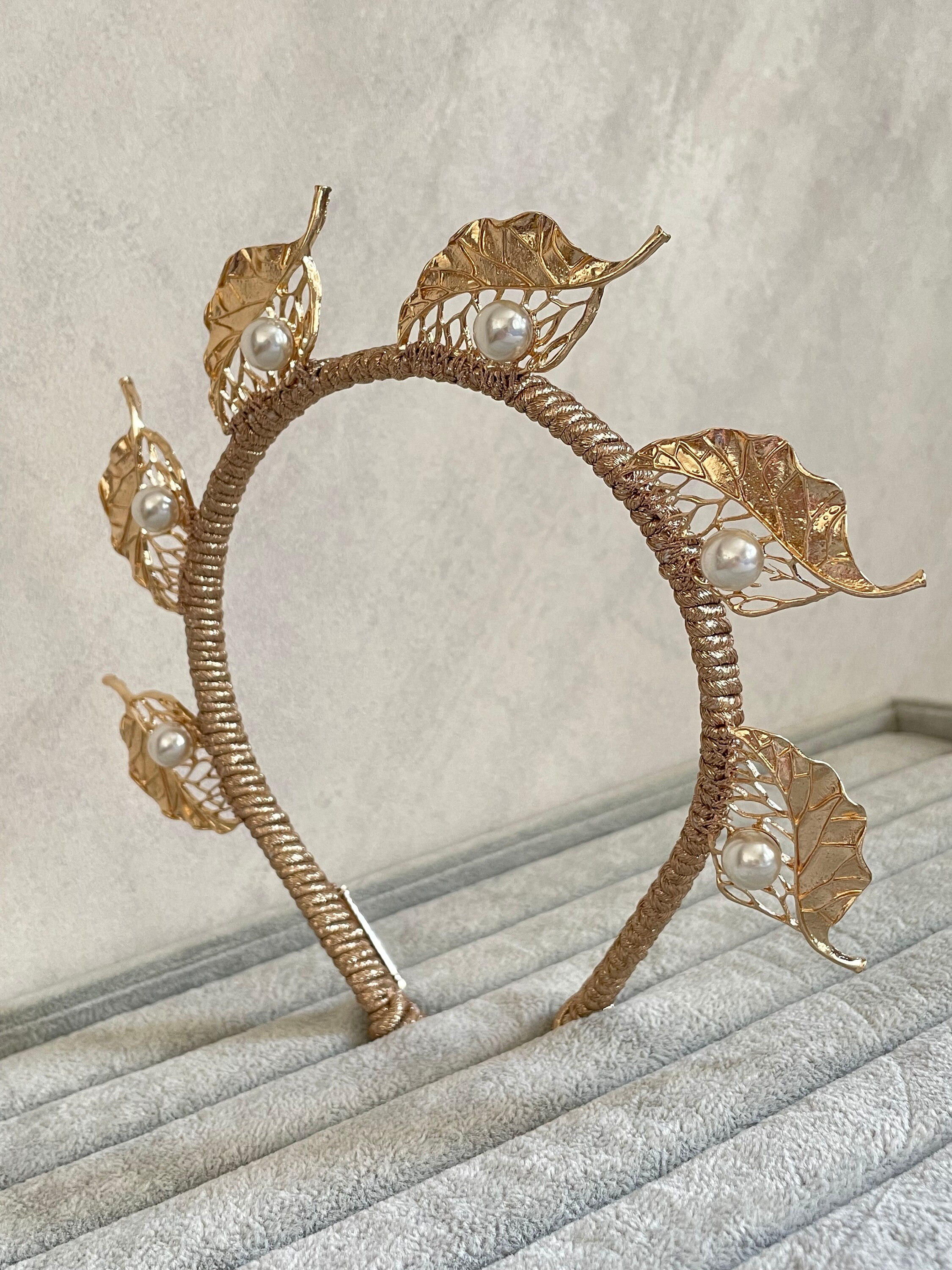 Gold Crown With Gold Embellishment,crown Fascinate ,sierra Headband ...