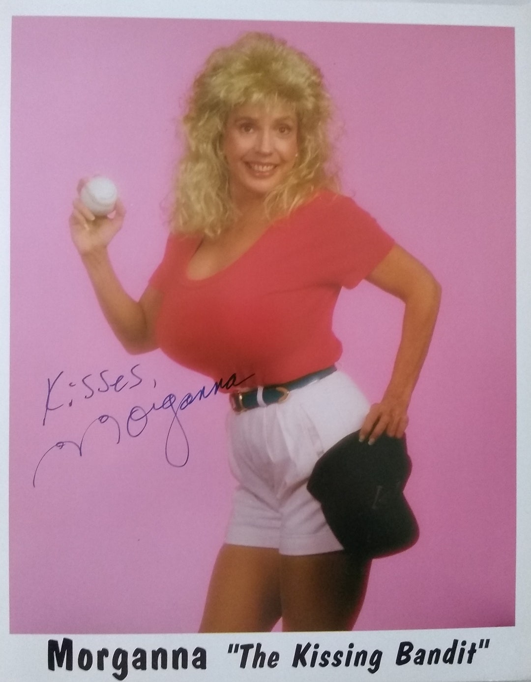 Morganna the Kissing Bandit 8x 10 - Etsy