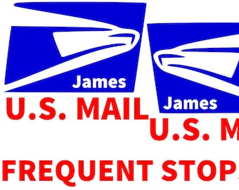 MAIL CARRIER Street Sign Letter Handler Deliver USPS Gift - Etsy