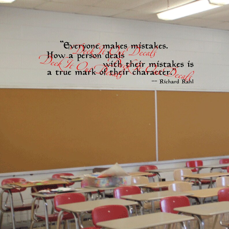 Quote "everyone Makes Mistakes. How a Person Deals With Their Mistakes ...