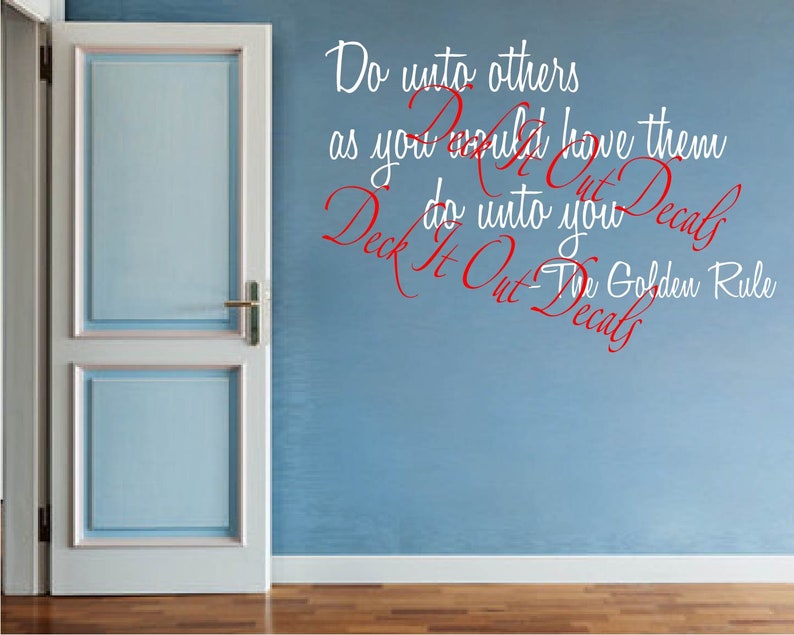 Do Unto Others as You Would Have Them Do Unto You - the Golden Rule ...