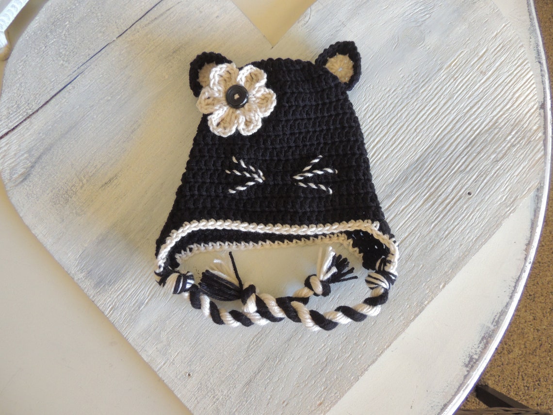 Crochet Kitty Hat Kitty Hats Cat Hats Kids Hats Girls - Etsy