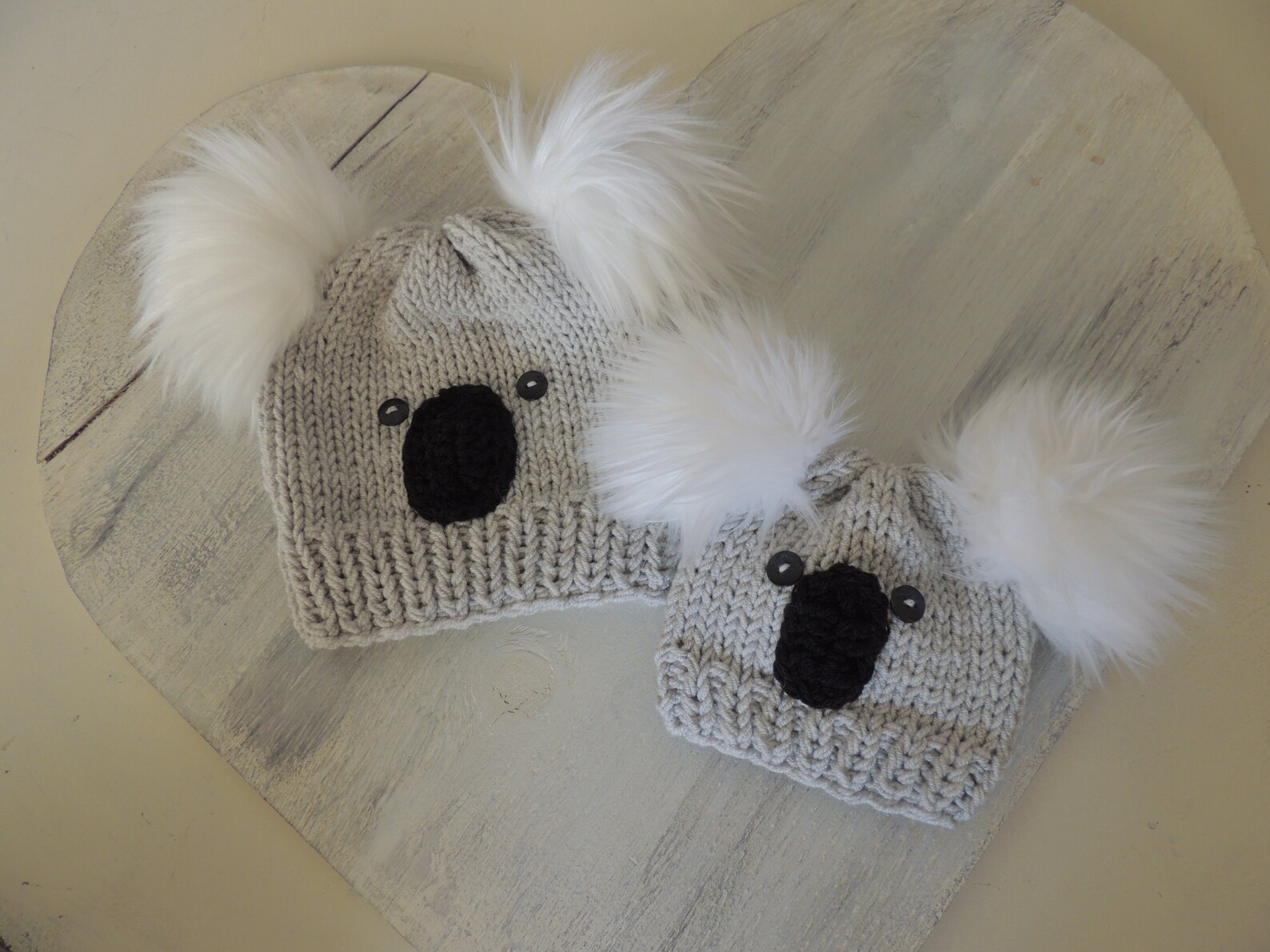 Knit Koala Beanie Koala Hats Koala Bear Beanie Baby Koala - Etsy