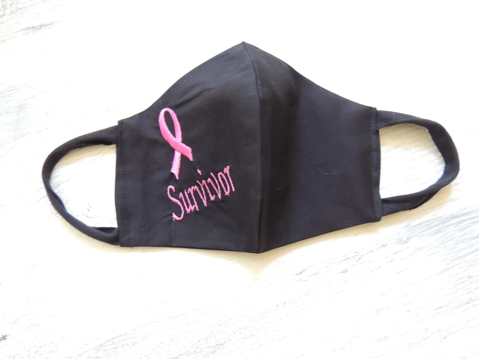 Face Masks Breast Cancer Pink Ribbon Breast Cancer Survivor | Etsy