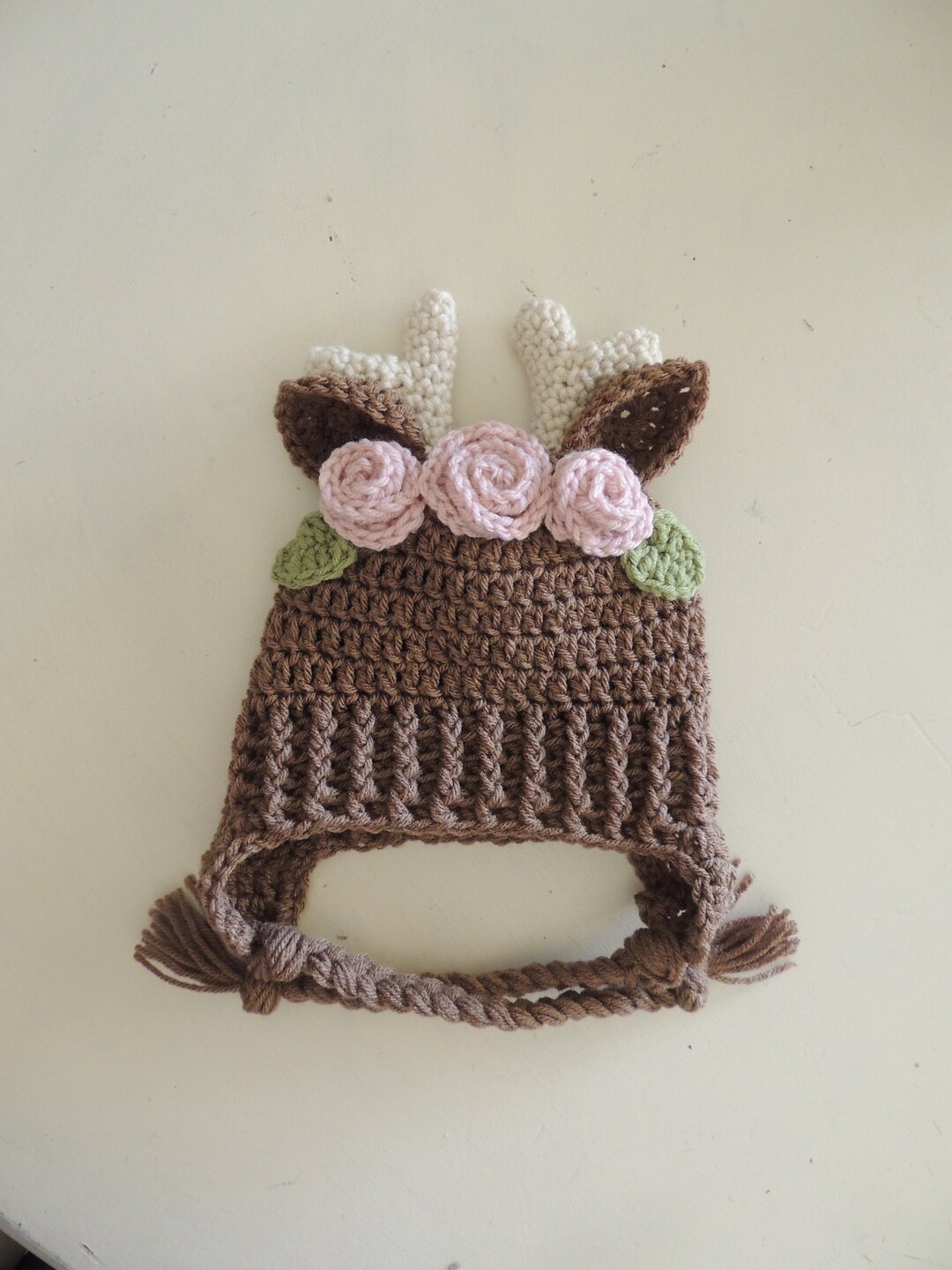 Deer Hat, Deer Beanie, Luv Beanies, Crochet Deer Hats, Baby Hats, Kids ...