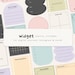 Cute Digital Widgets Digital Planner Stickers Planner - Etsy