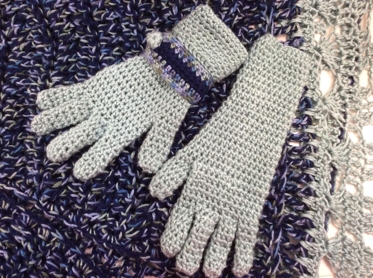 Crochet Glove Pattern Fingered Glove Crochet Pattern - Etsy
