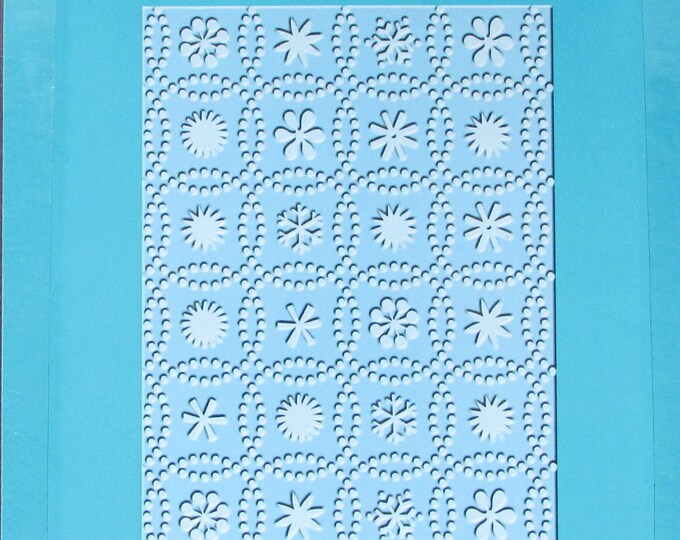 Cuttlebug A2 Embossing Folder, Snow Dots Retired Design, New in Package ...