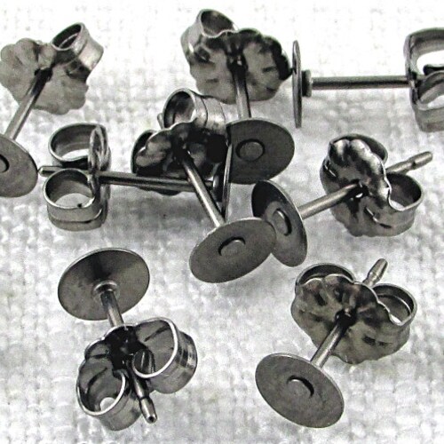 5mm Pure Titanium Earring Posts | Etsy