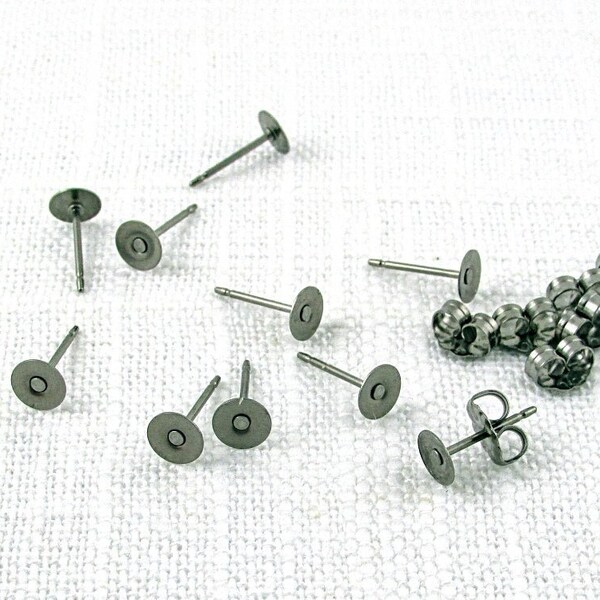 Titanium Earrings - Etsy