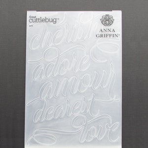 Cuttlebug A6 Embossing Folder - Etsy