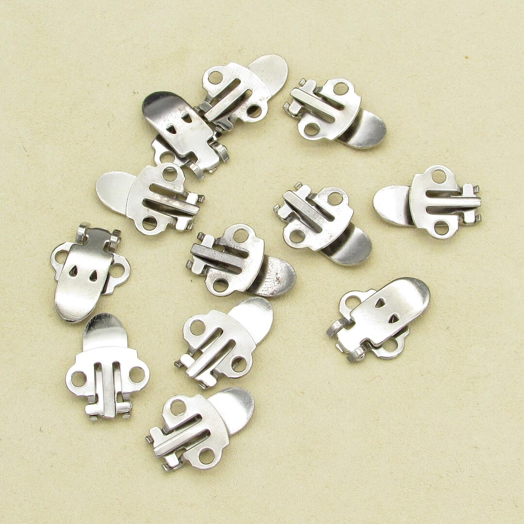 Small Shoe Clip Blank Metal Findings - Etsy