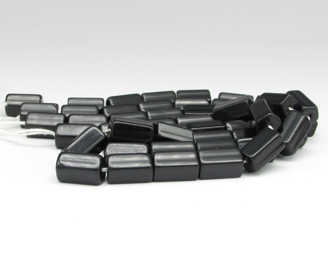 15x10mm Atlas Beads, Pentagonal Glass Barrels - Etsy